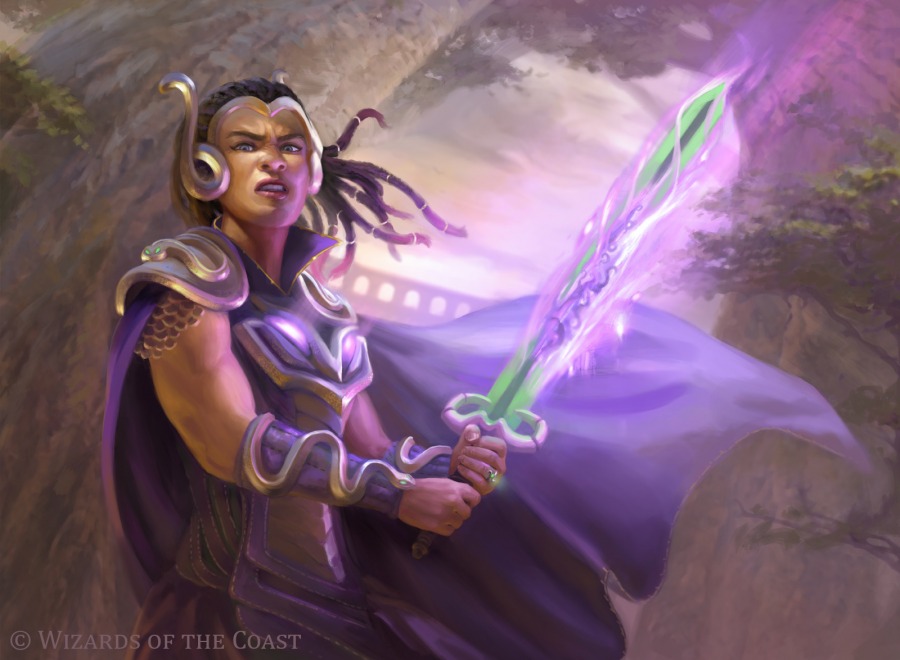 MTGNexus - Soulblade Corrupter Art by Suzanne Helmigh
