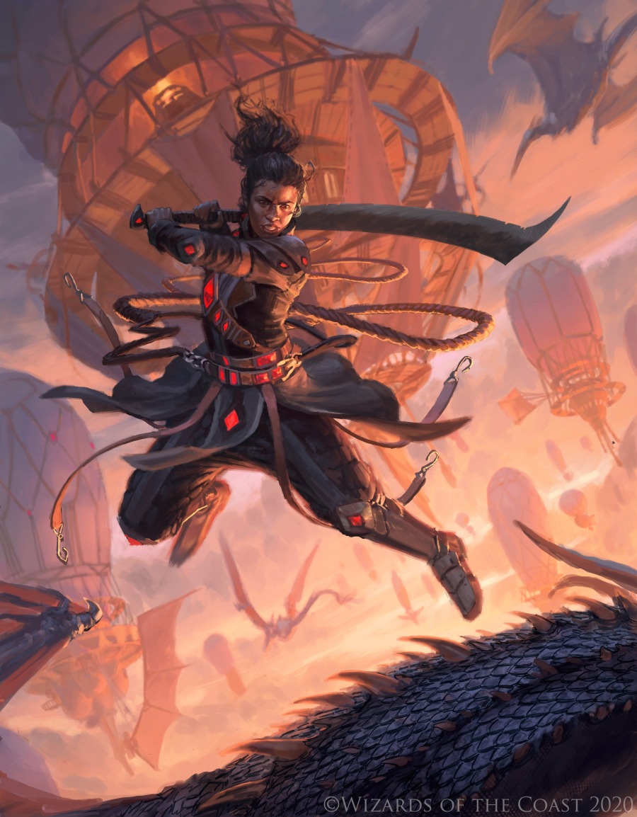 MTGNexus - Human Soldier token Art by Manuel Castañón