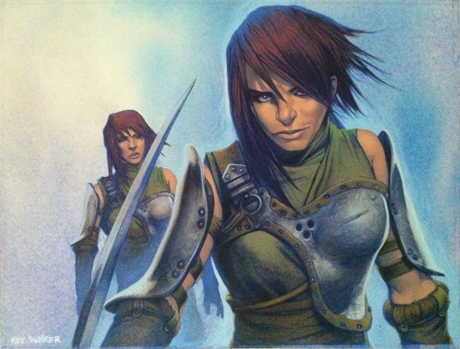 MTGNexus - Jwari Shapeshifter Art by Kev Walker