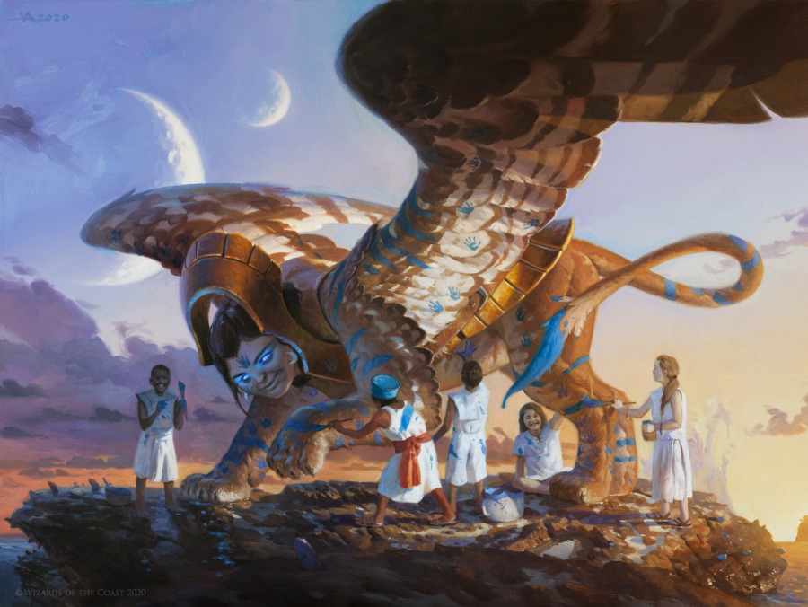 MTGNexus - Consecrated Sphinx Art by Victor Adame Minguez