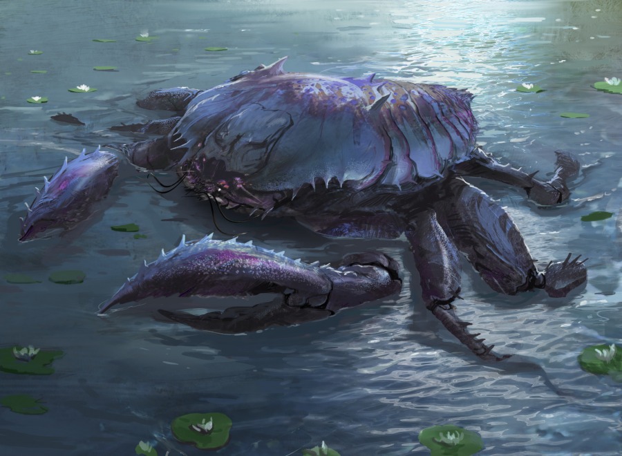 MTGNexus - Ancient Crab Art by James Paick