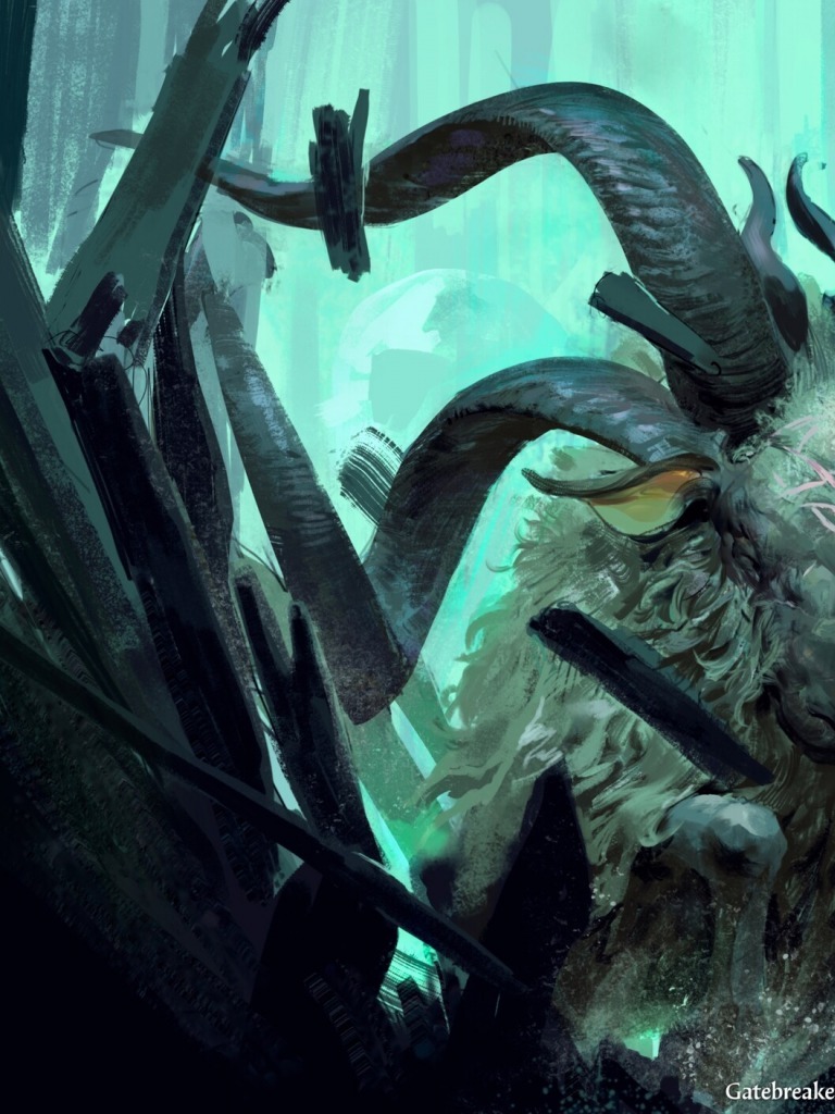 MTGNexus - Gatebreaker Ram Art by Even Amundsen