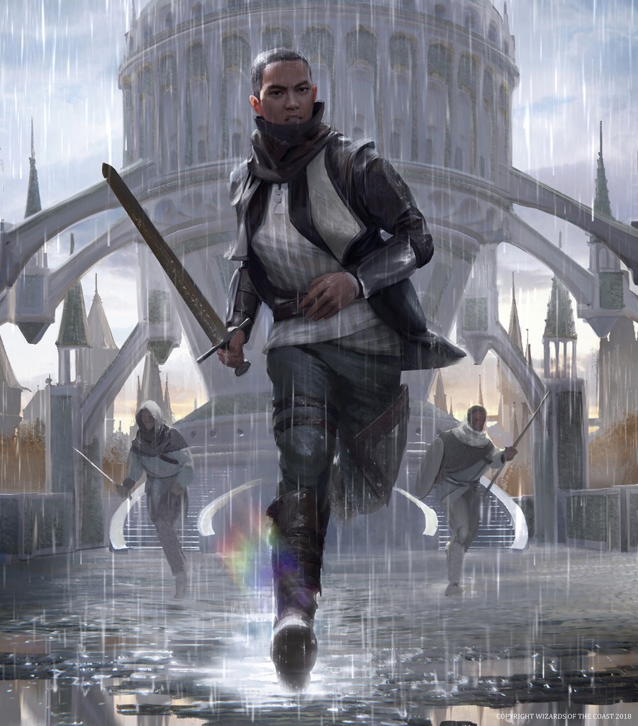 MTGNexus - Human token Art by Bram Sels