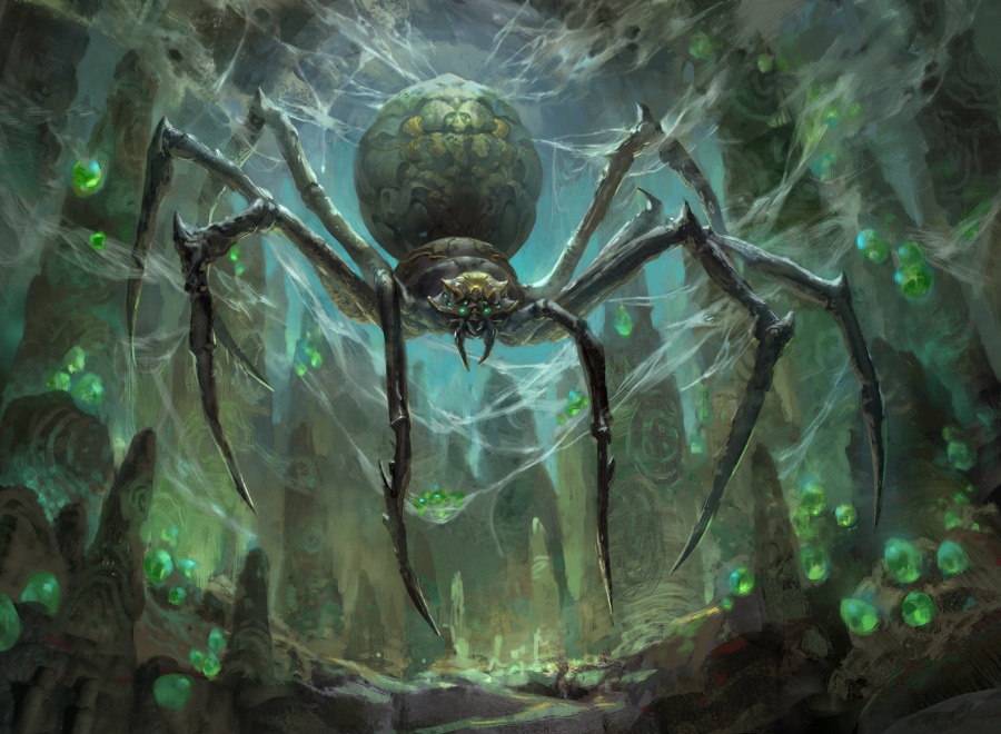 MTGNexus - Hatchery Spider Art by Livia Prima