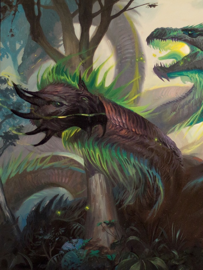 MTGNexus - Managorger Hydra Art by Lucas Graciano