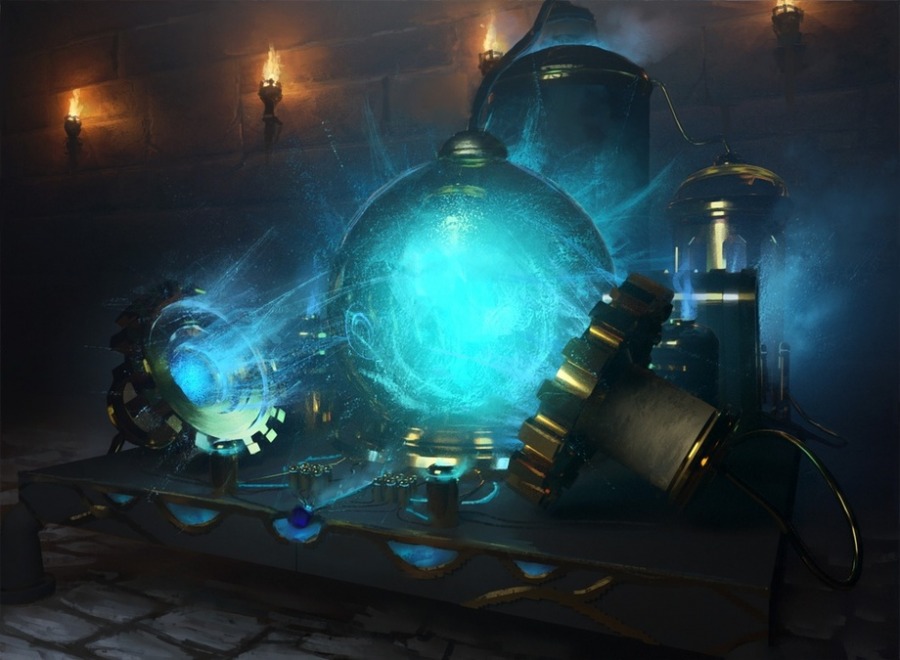 MTGNexus - Empowered Autogenerator Art by Piotr Dura