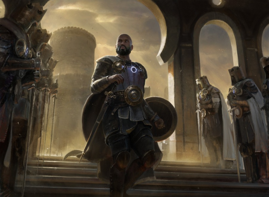 MTGNexus - Syr Alin, the Lion's Claw Art by Paul Scott Canavan