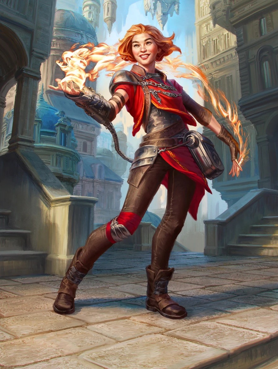 MTGNexus - Chandra, Novice Pyromancer Art by Anna Steinbauer