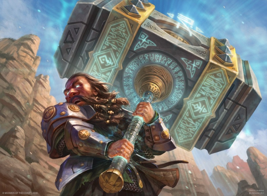 MTGNexus - Colossus Hammer Art by Dmitry Burmak