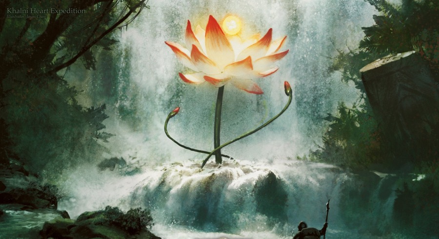 MTGNexus - Khalni Heart Expedition Art by Jason Chan