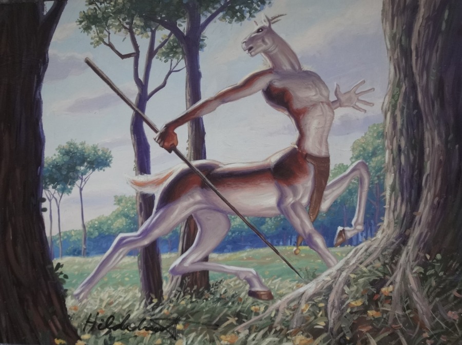 MTGNexus - Leaf Dancer Art by Greg Hildebrandt & Tim Hildebrandt