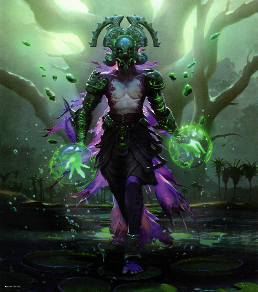 MTGNexus - Deeproot Champion Art by Alex Konstad