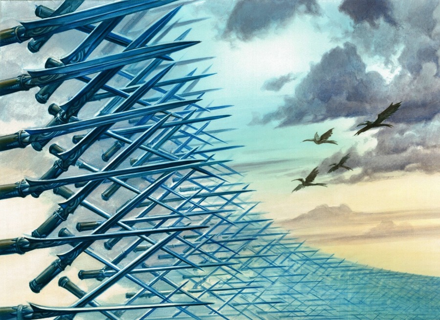 MTGNexus - Wall of Swords Art by Zoltan Boros & Gabor Szikszai