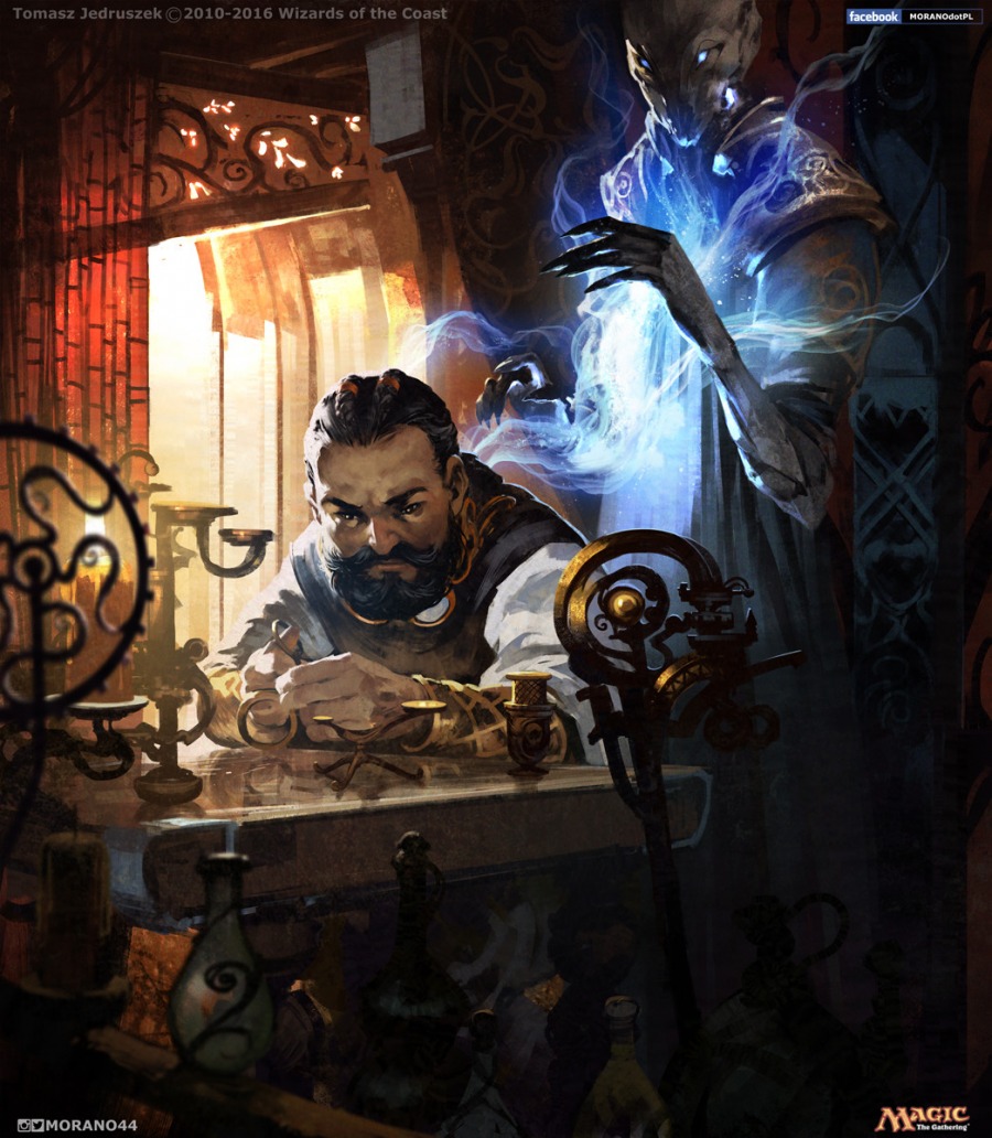 MTGNexus - Essence Extraction Art by Tomasz Jedruszek