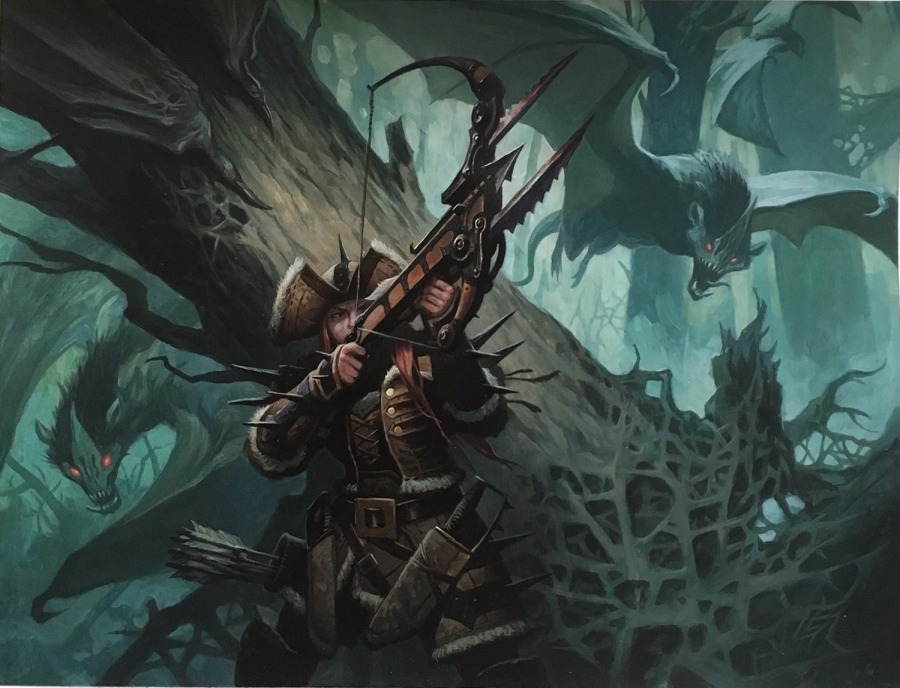 MTGNexus - Aim High Art by Steve Prescott