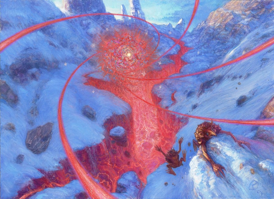 MTGNexus - Desperate Ritual Art by Darrell Riche