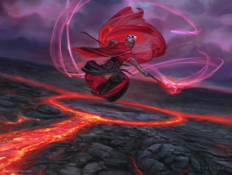 MTGNexus - Fiery Confluence Art by Kieran Yanner