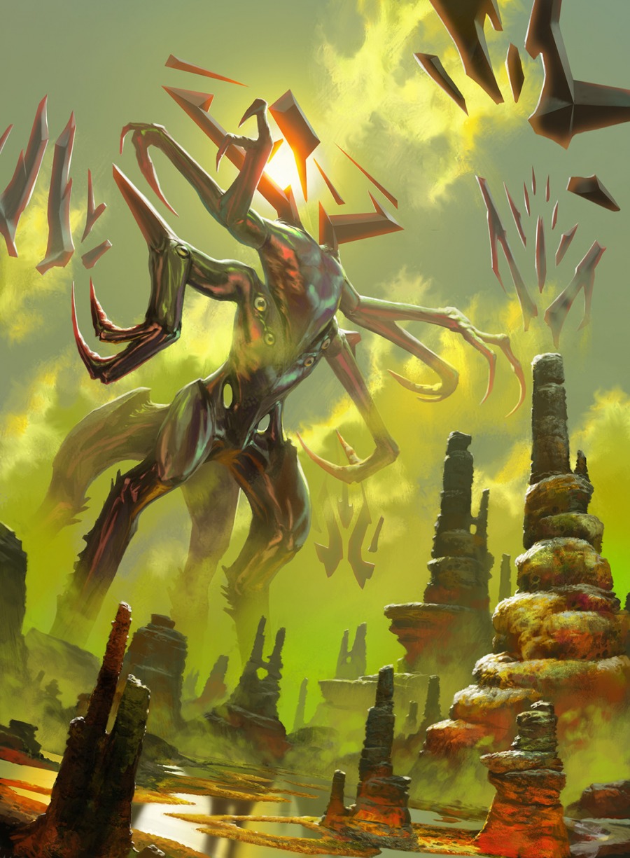 MTGNexus - Dread Defiler Art by Joseph Meehan