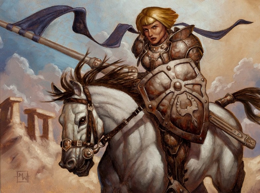 MTGNexus - Knight Errant Art by Matthew D. Wilson