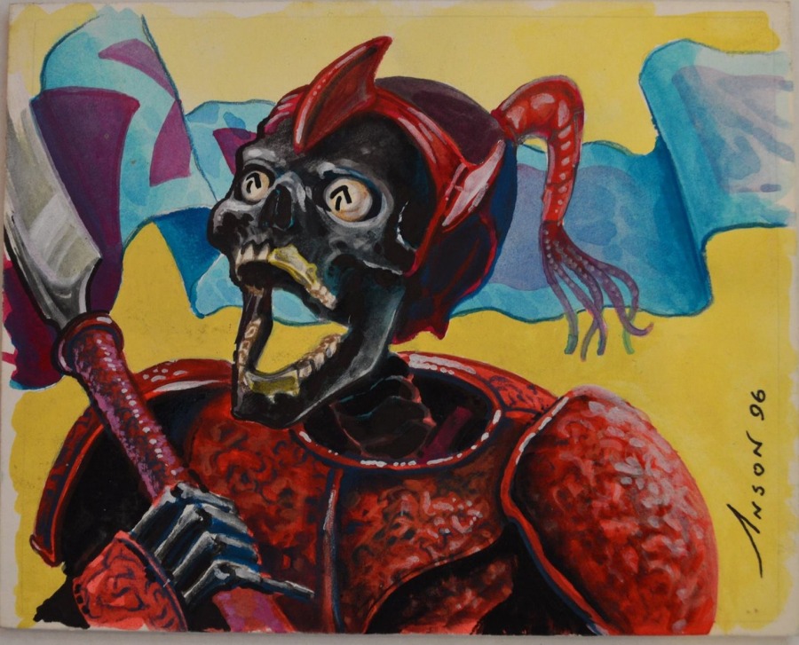 MTGNexus - Lim-Dûl's High Guard Art by Anson Maddocks