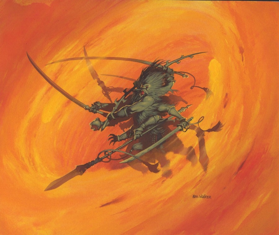 MTGNexus - Myojin of Infinite Rage Art by Kev Walker