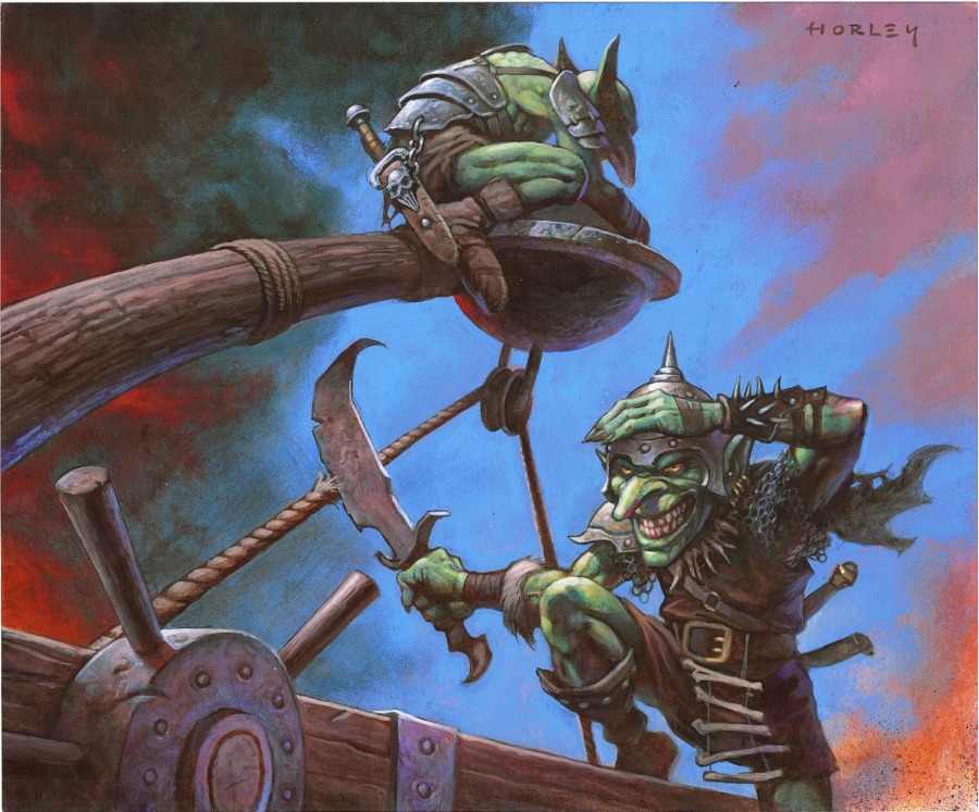 MTGNexus - Goblin Artillery Art by Alex Horley-Orlandelli