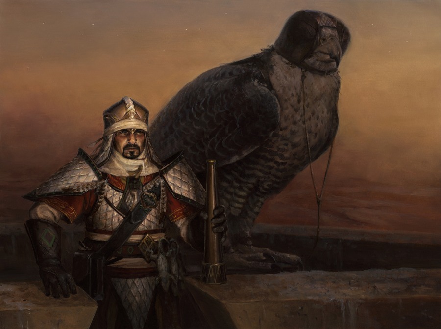 MTGNexus - Abzan Falconer Art by Steven Belledin