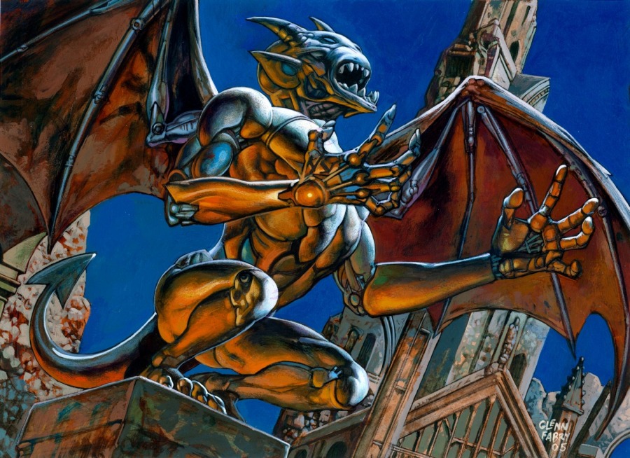 MTGNexus - Nullstone Gargoyle Art by Glenn Fabry