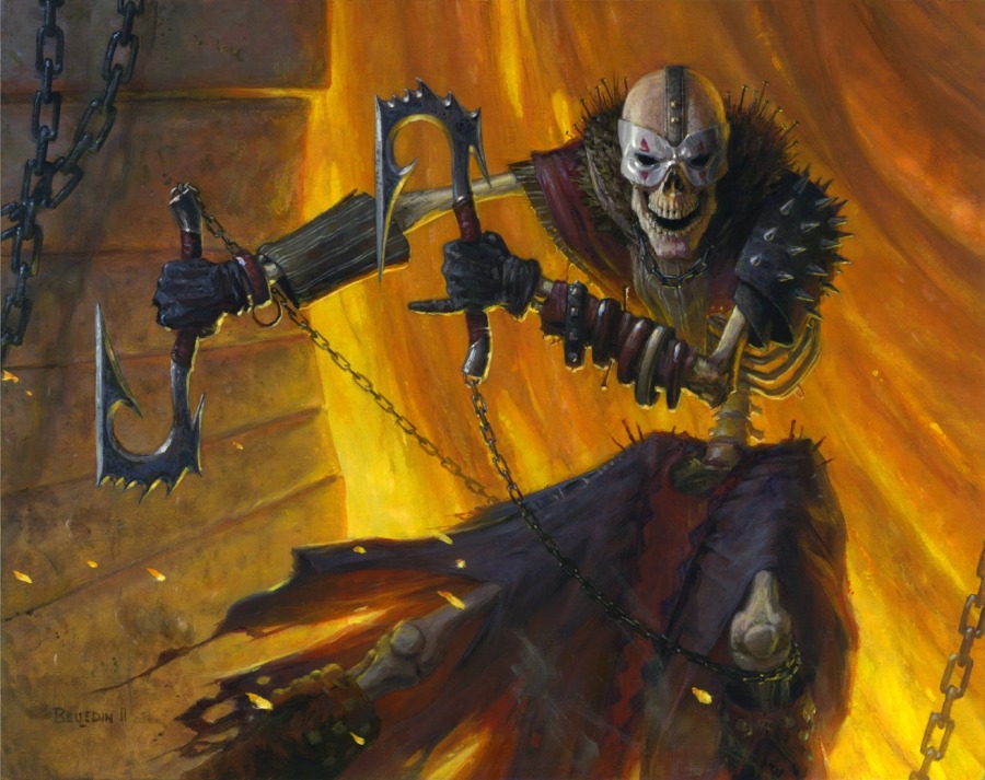 MTGNexus - Grim Roustabout Art by Steven Belledin