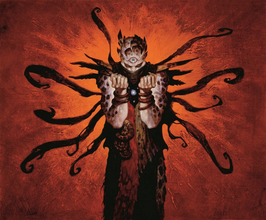MTGNexus - Greel, Mind Raker Art by Brom