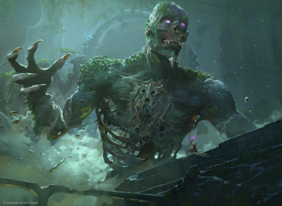 MTGNexus - Lotleth Giant Art by Alex Konstad