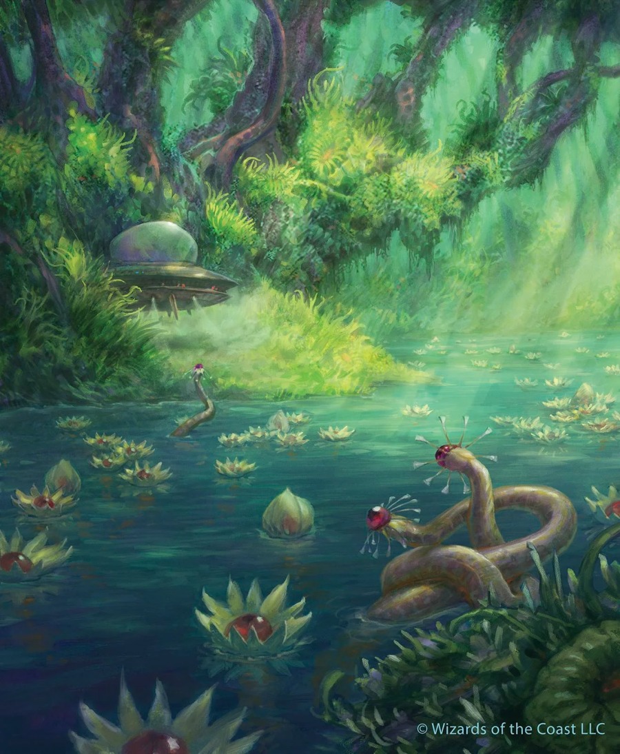 MTGNexus - Breeding Pool Art by Bruce Brenneise