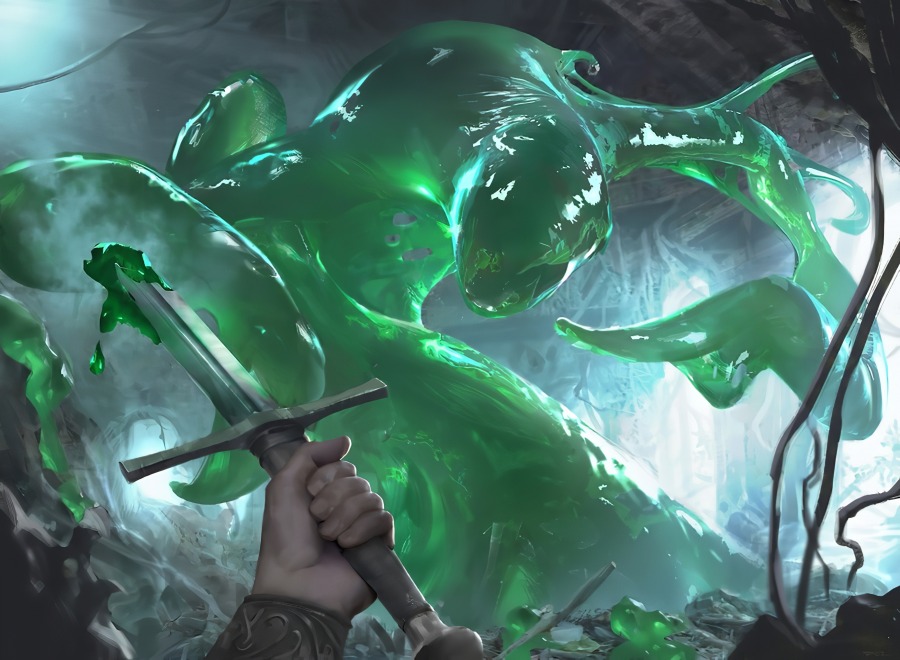 MTGNexus - Corrosive Ooze Art by Daniel Ljunggren