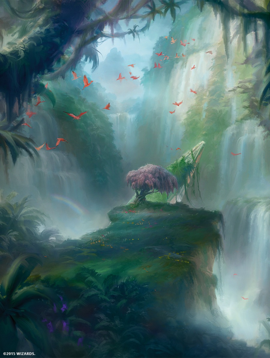 MTGNexus - Misty Rainforest Art by Ryan Yee