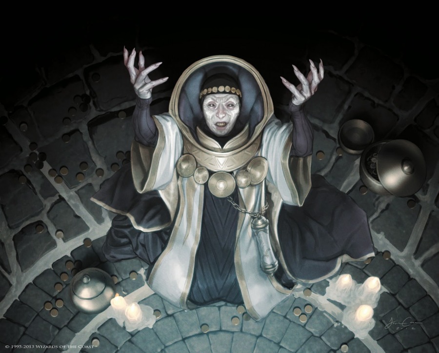 MTGNexus - Cleric token Art by Jason Chan