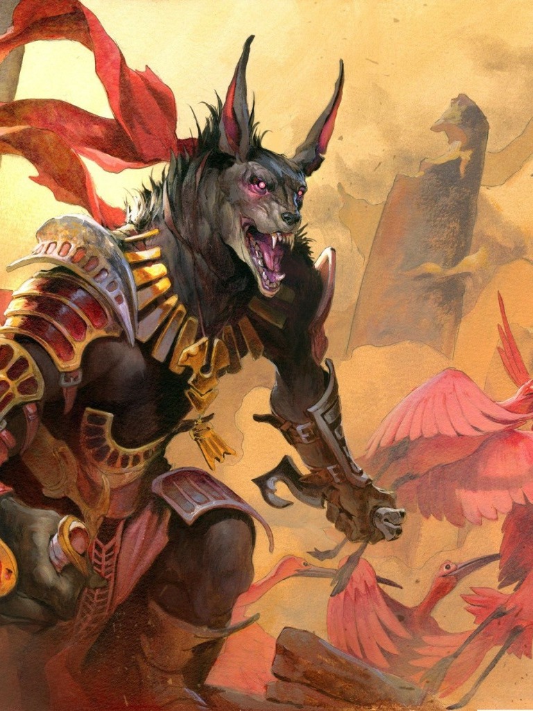 MTGNexus - Khenra Scrapper Art by Jesper Ejsing