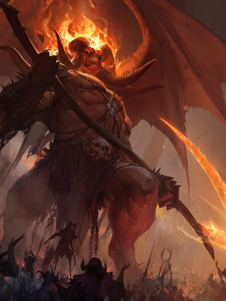 MTGNexus - Rakdos, the Showstopper Art by Viktor Titov