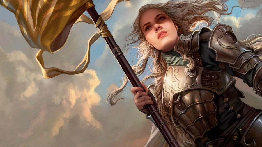 MTGNexus - Knight's Pledge Art by Magali Villeneuve