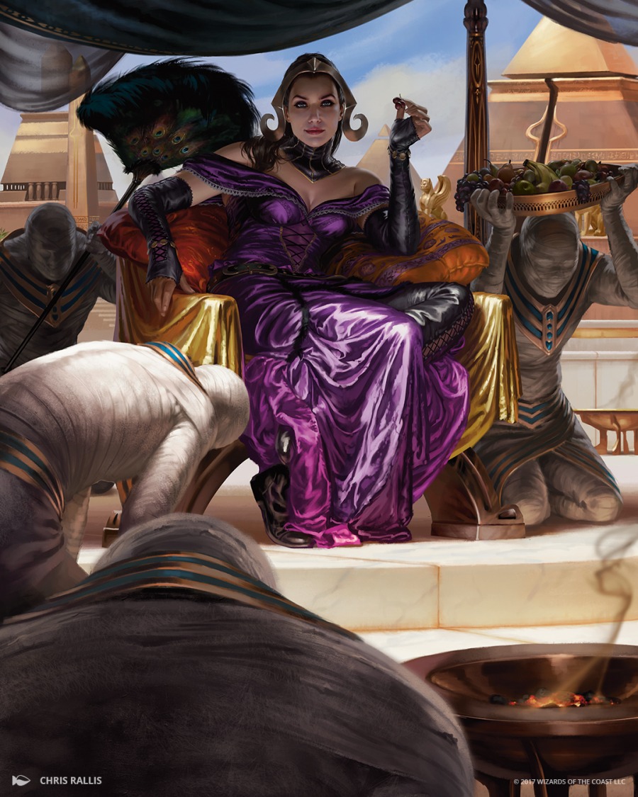 Mtgnexus Liliana Deaths Majesty Art By Chris Rallis