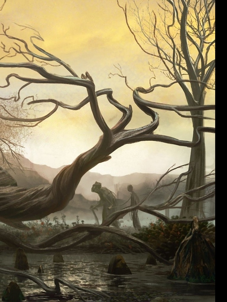 MTGNexus - Swamp Art by Mike Bierek