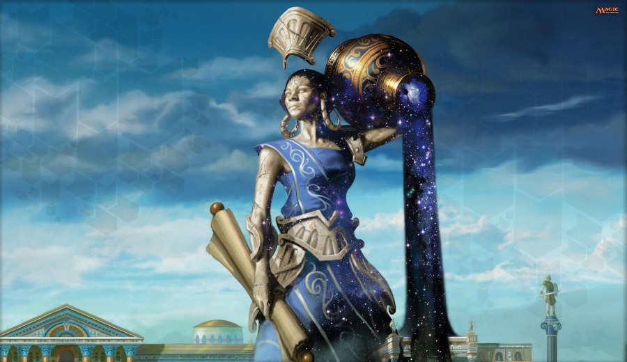 MTGNexus - Ephara, God of the Polis Art by Eric Deschamps
