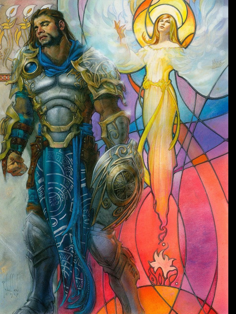 MTGNexus - Gideon of the Trials Art by Terese Nielsen