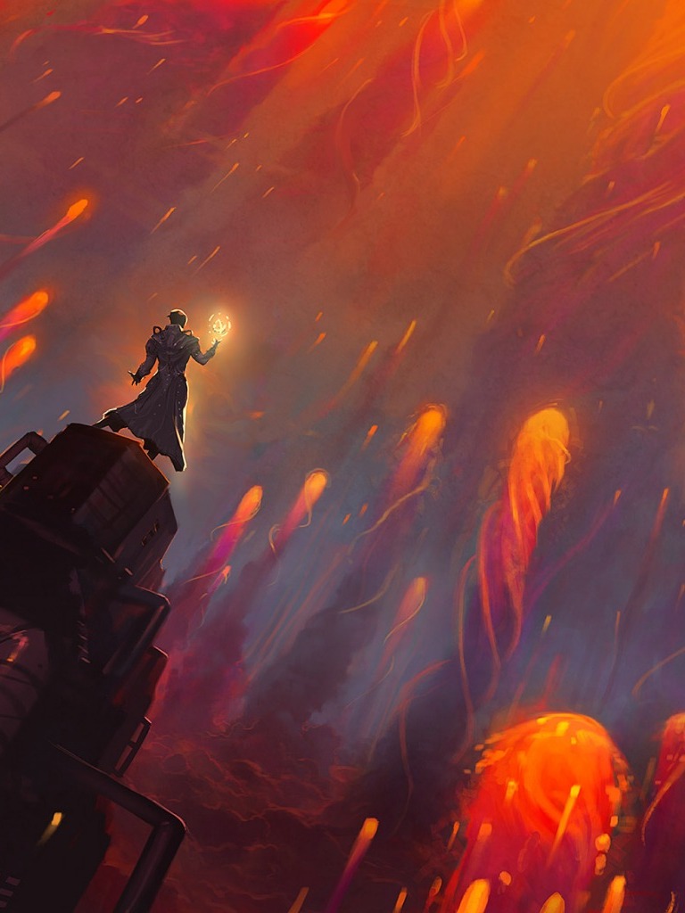 MTGNexus - Mizzium Mortars Art by Noah Bradley