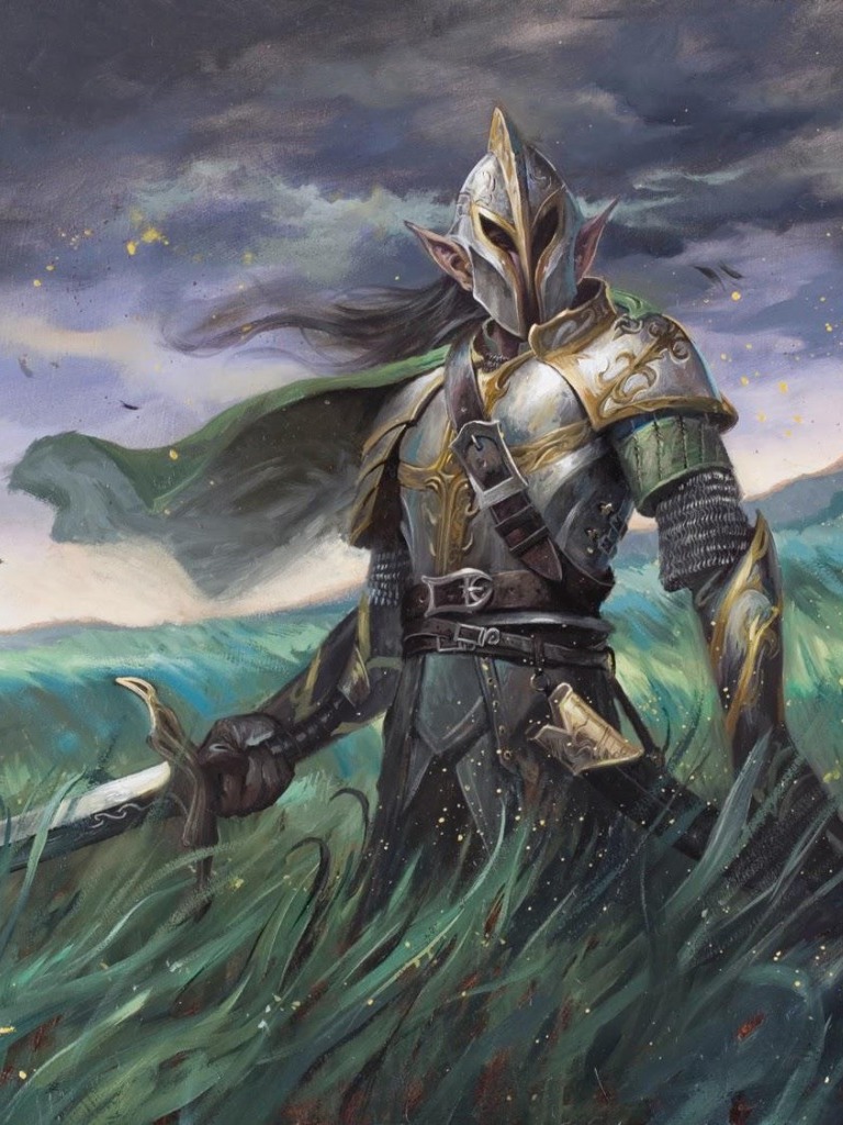 MTGNexus - Sunblade Elf Art by Lucas Graciano