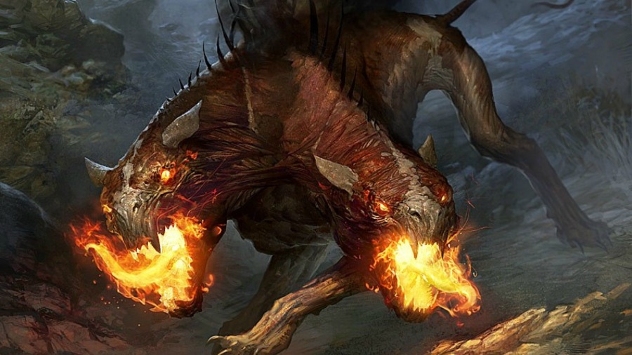 MTGNexus - Hound of Griselbrand Art by Svetlin Velinov