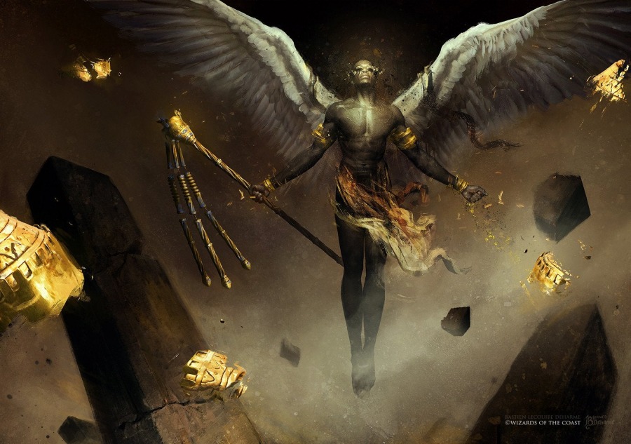 MTGNexus - Desolation Angel Art by Bastien L. Deharme
