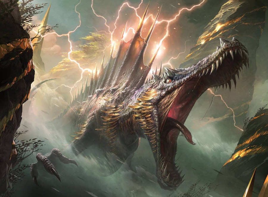 MTGNexus - Etali, Primal Storm Art by Raymond Swanland