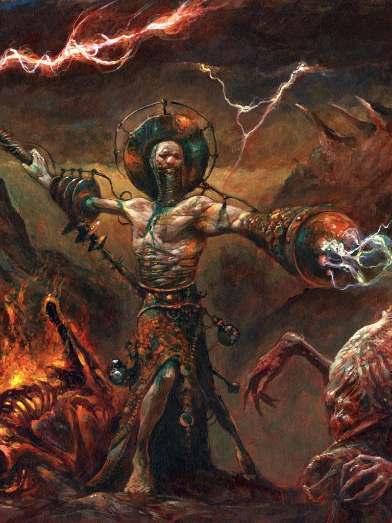 MTGNexus - Vithian Stinger Art by Dave Kendall