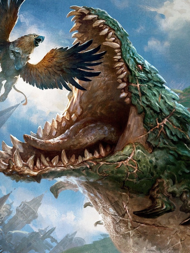 MTGNexus - Ravager Wurm Art by Svetlin Velinov