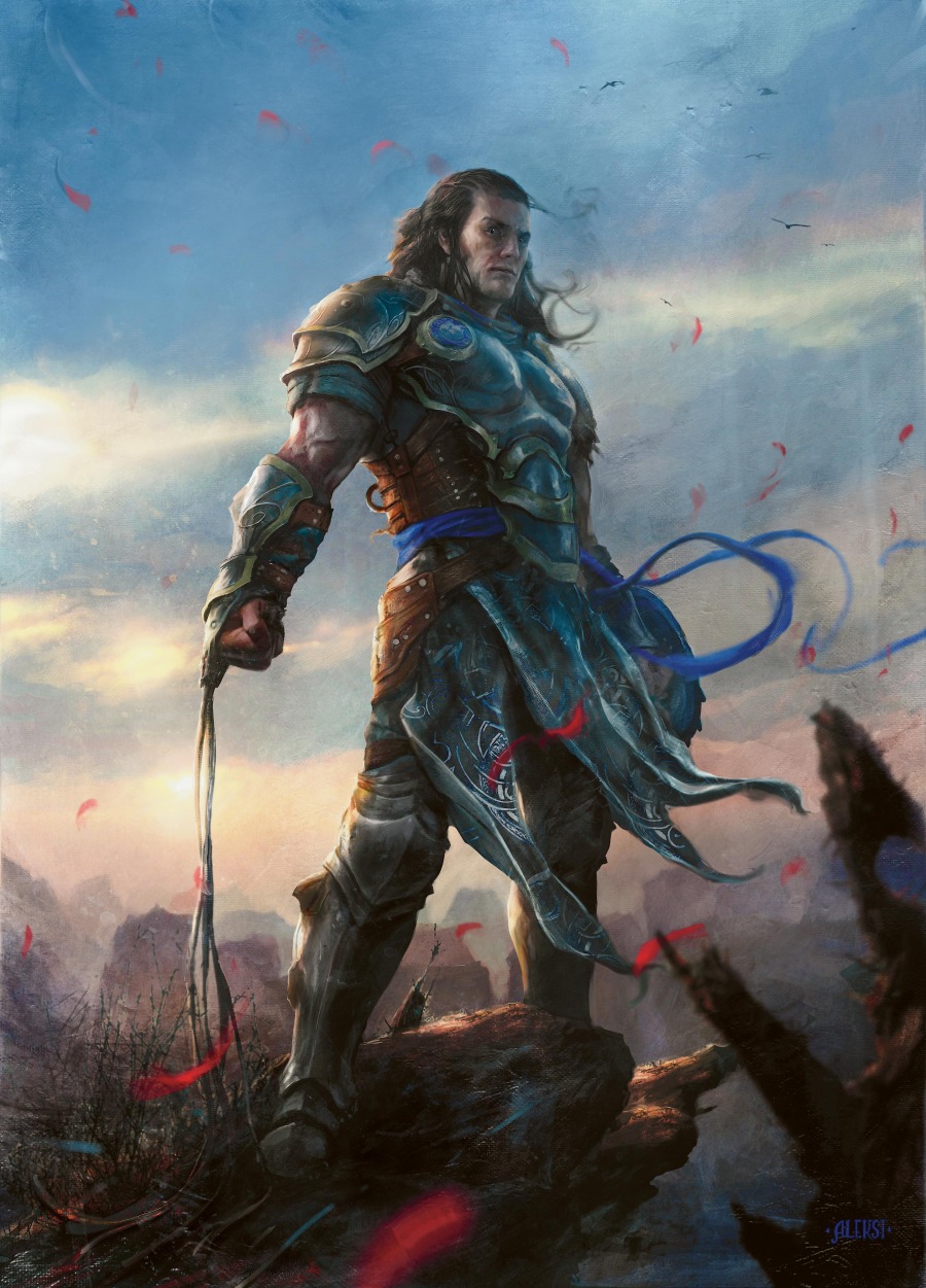 MTGNexus - Gideon Jura Art by Aleksi Briclot